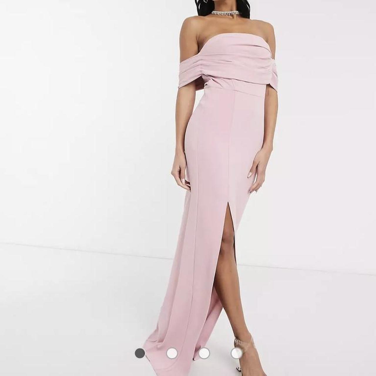 Yaura Women's Pink Dress | Depop