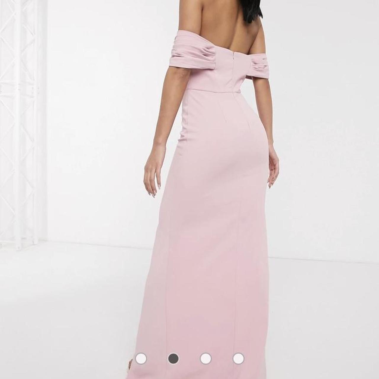 Yaura Women's Pink Dress | Depop