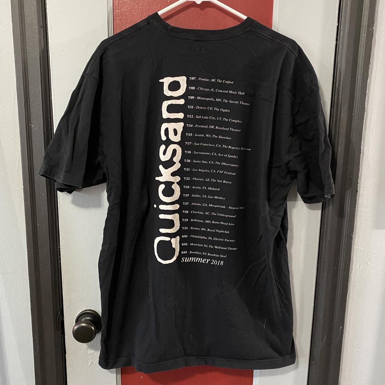 QUICKSAND - “SUMMER 2018 TOUR” T-SHIRT - SIZE 2XL on... - Depop