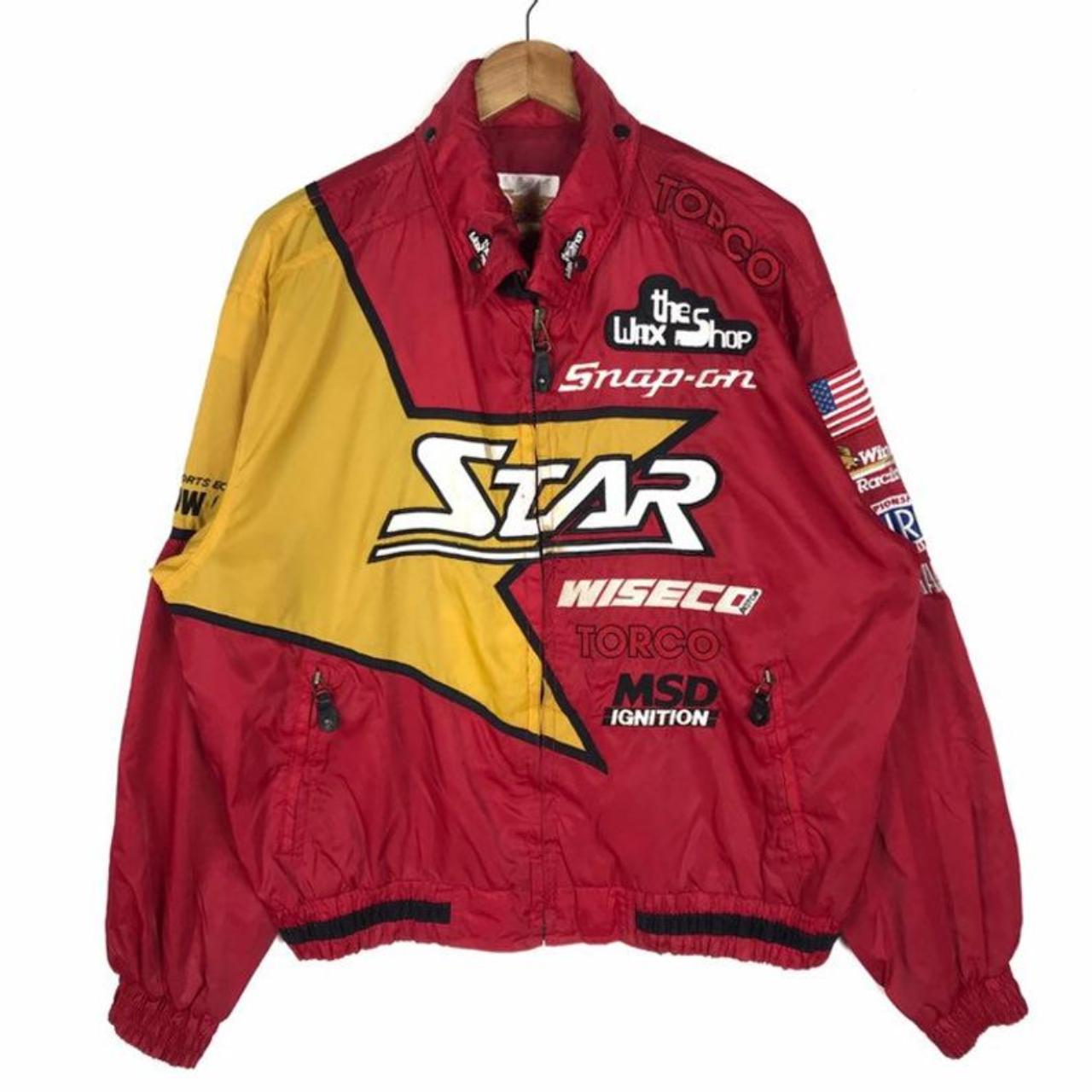 Vintage 90s STAR RACING NHRA Winston Drag... - Depop