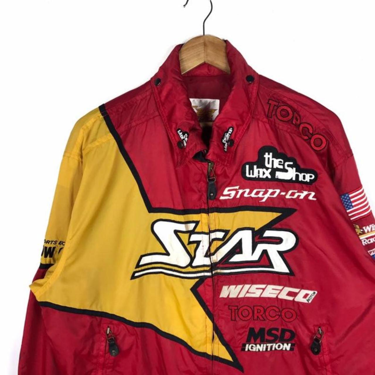 Vintage 90s STAR RACING NHRA Winston Drag... - Depop