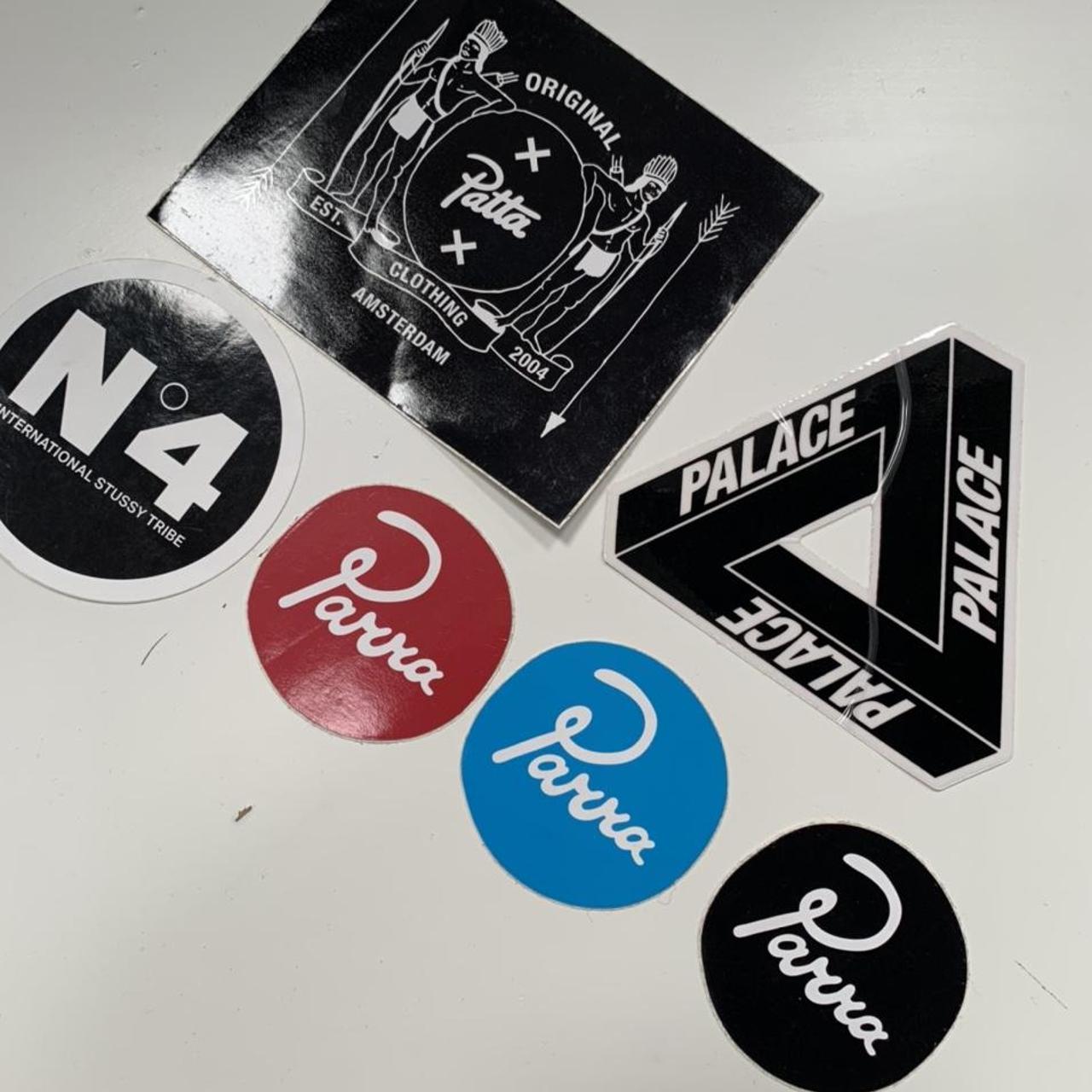 Stussy patta palace sticker pack #stussy #patta - Depop