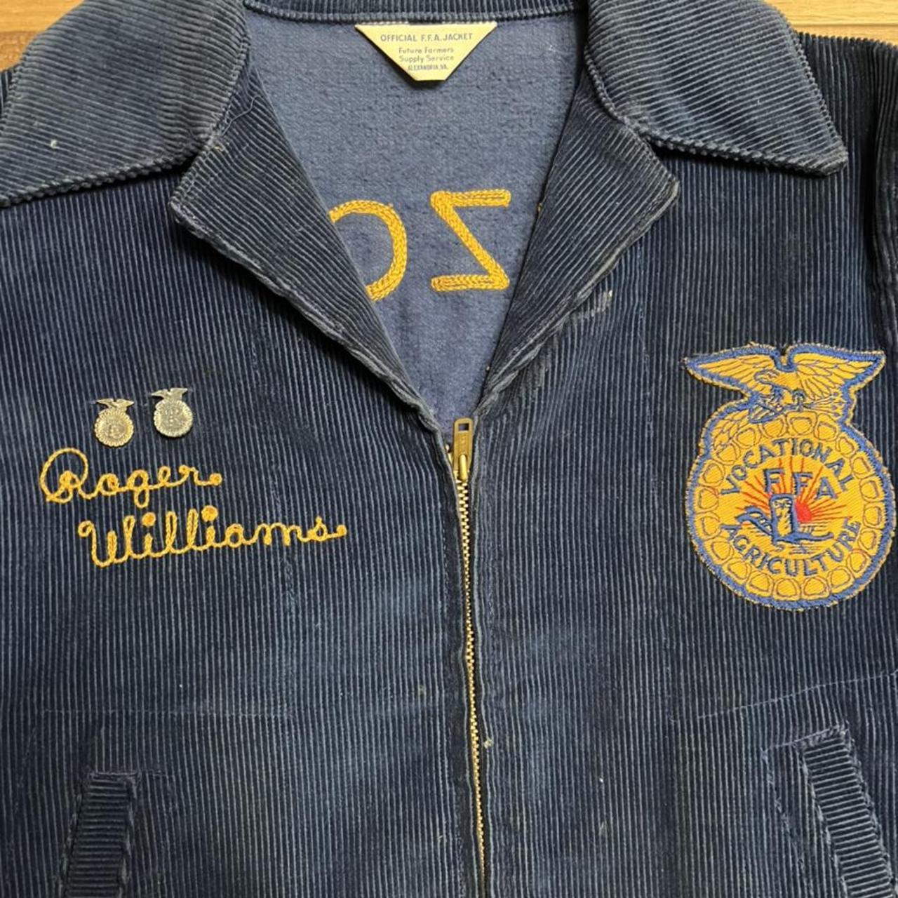 Vintage 50s-60s FFA Amphitheater Arizona blue... - Depop