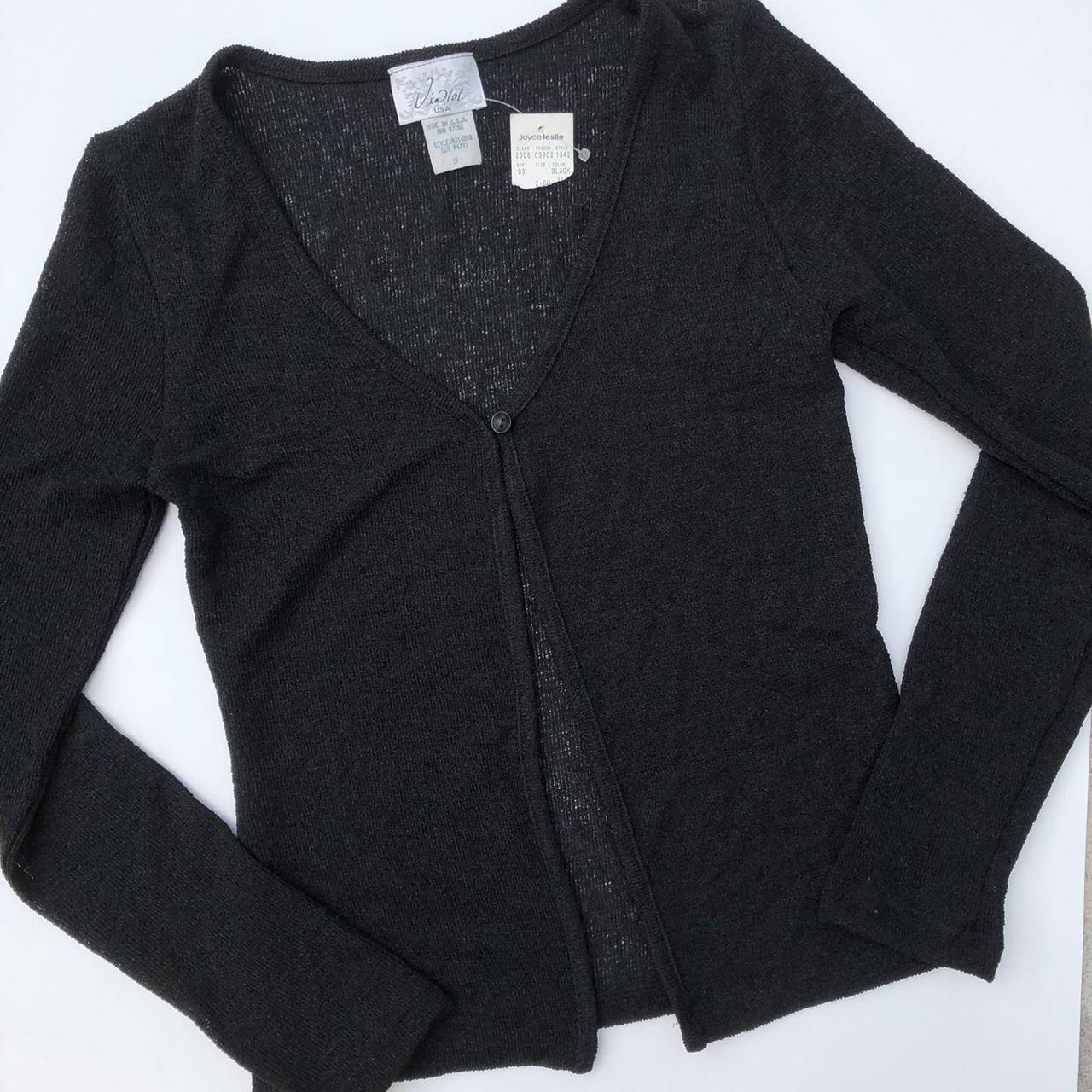 Women's Black Cardigan | Depop