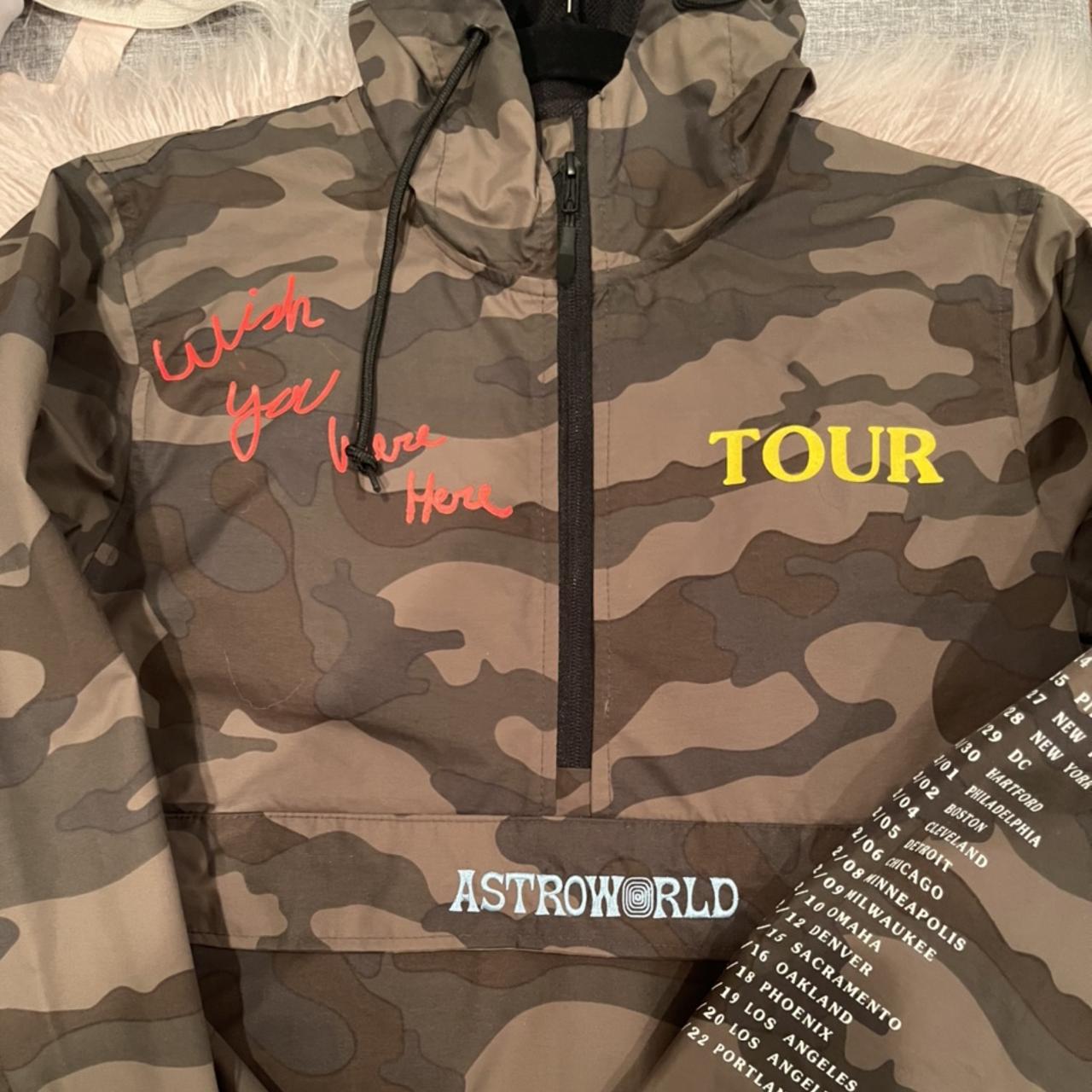 TRAVIS SCOTT AUTHENTIC WIND BREAKER FROM ASTROWORLD.... - Depop