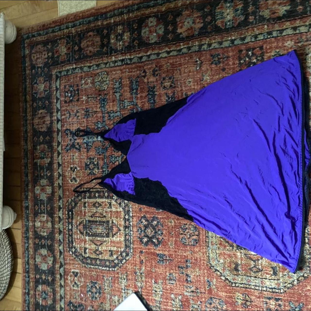 Bright Purple Lingerie Slip Dress Best For An Xs S Depop