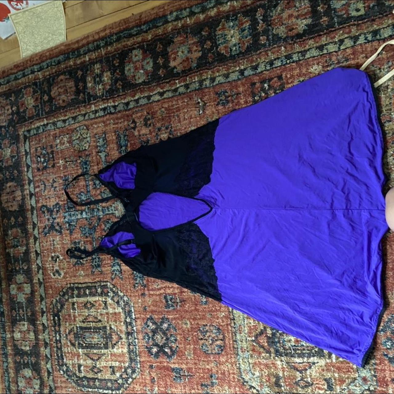 Bright Purple Lingerie Slip Dress Best For An Xs S Depop