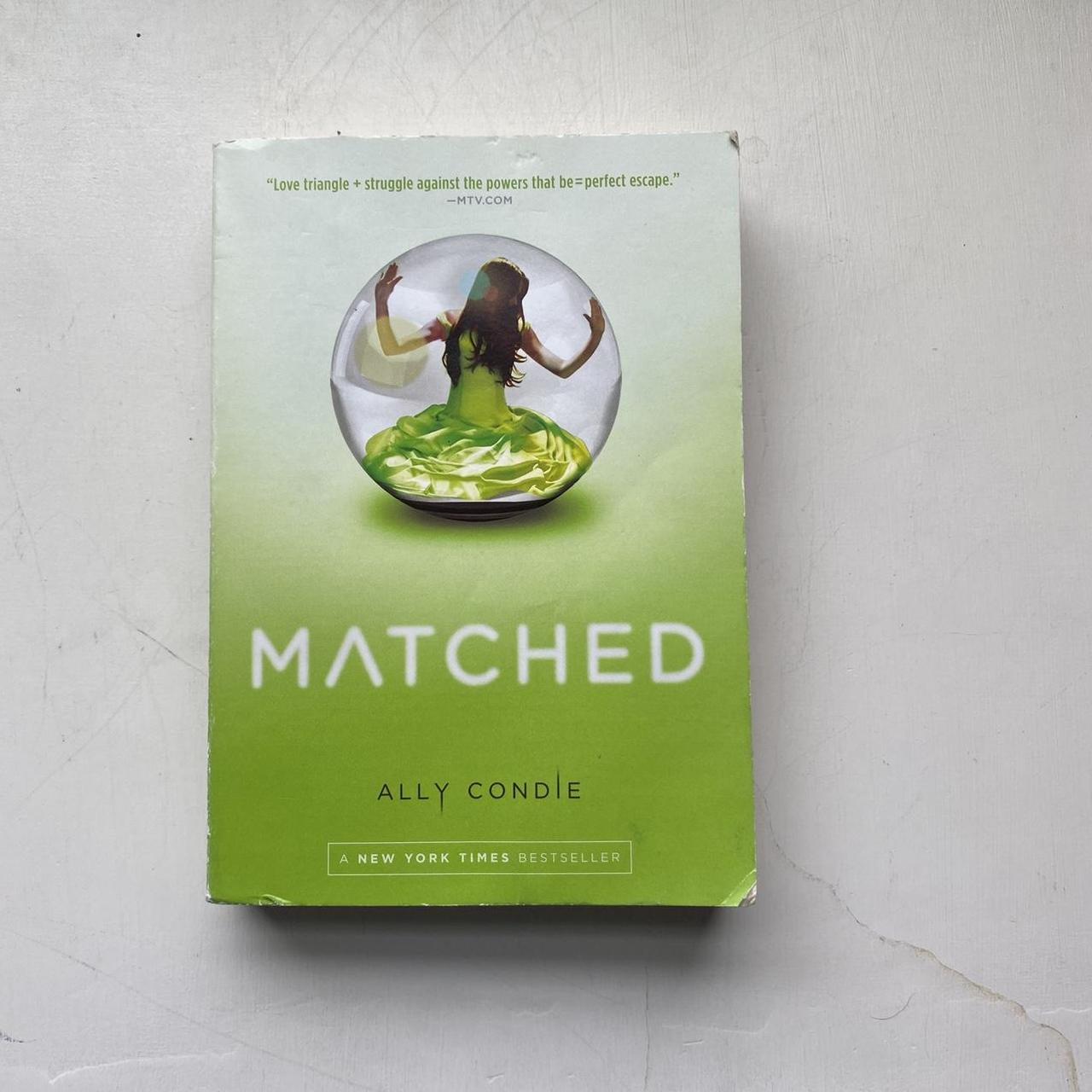 matched // ally condie scholastic paperback book... - Depop