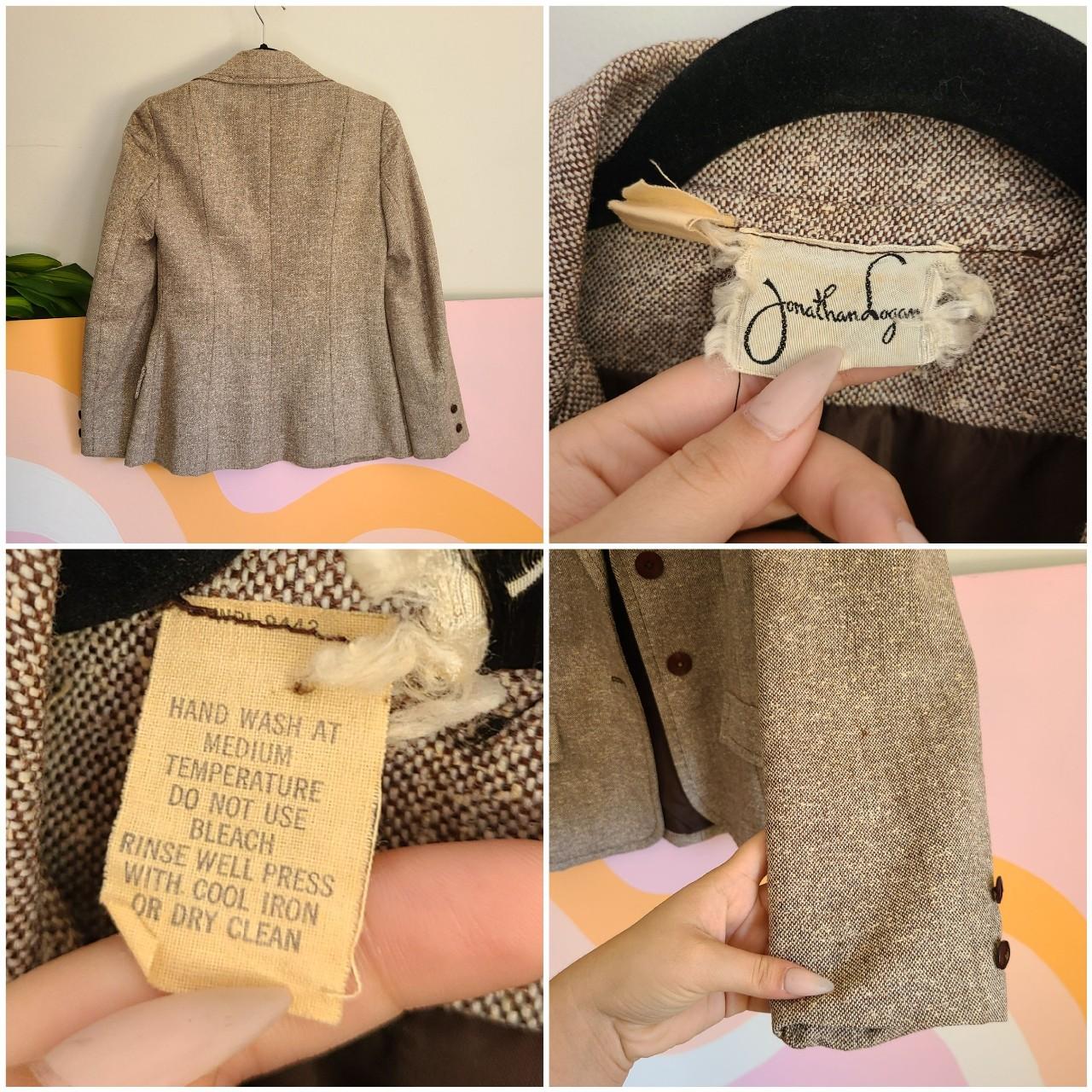 Vtg 60s dagger collar blazer jacket ... - Depop
