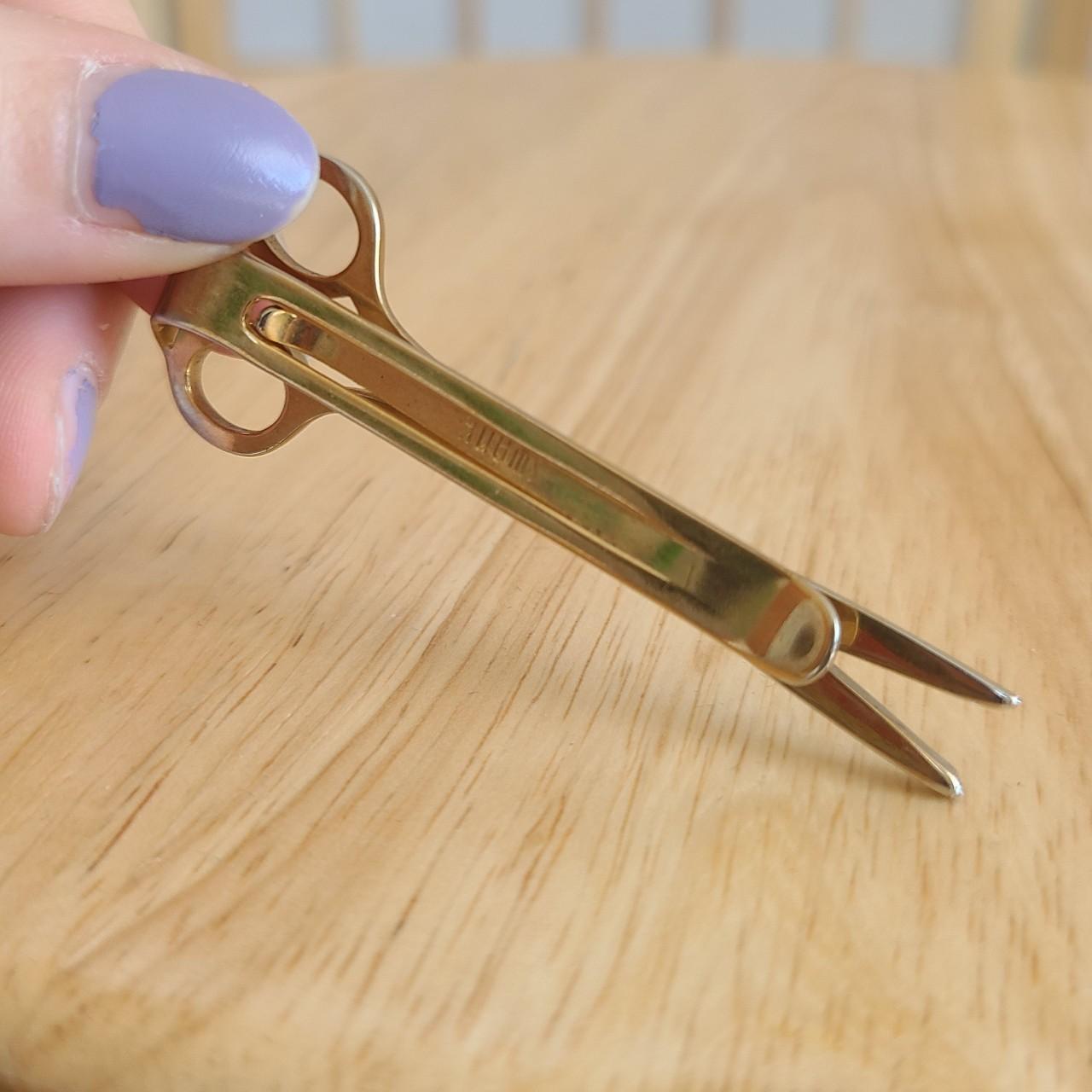 Vtg 70s Scissors tie bar #bfvallaccessories... - Depop