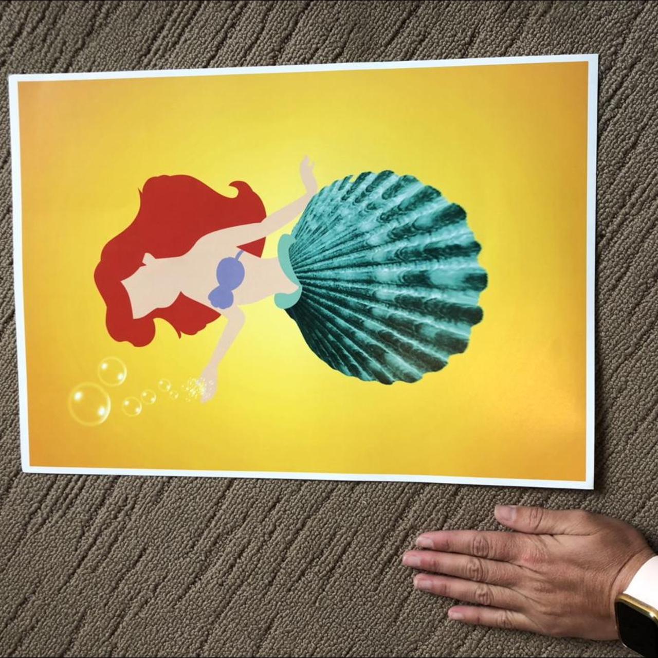 Little mermaid poster #disney #littlemermaid... - Depop