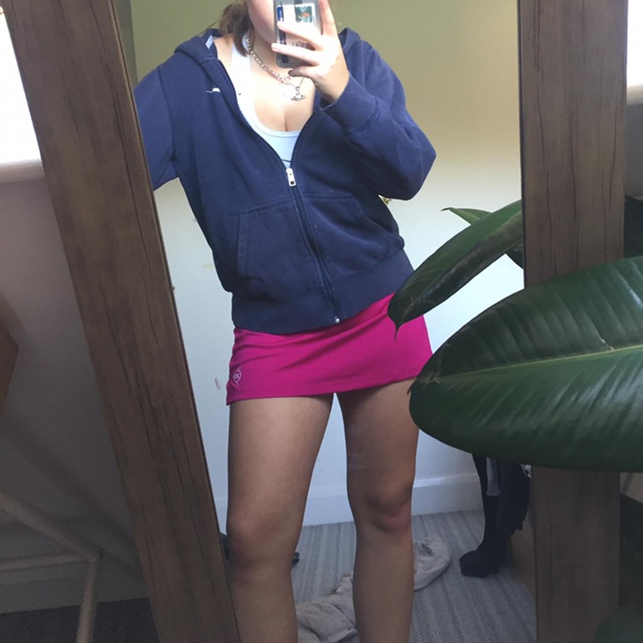 Sick pink Dunlop skirt/skort - Depop