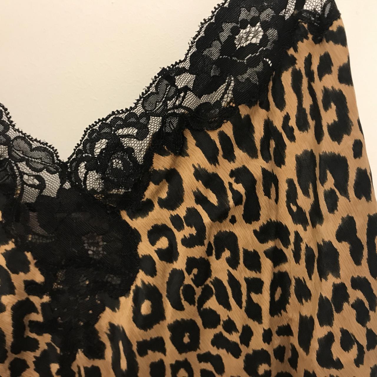 Vintage Victoria’s Secret leopard-print nighty. ... - Depop
