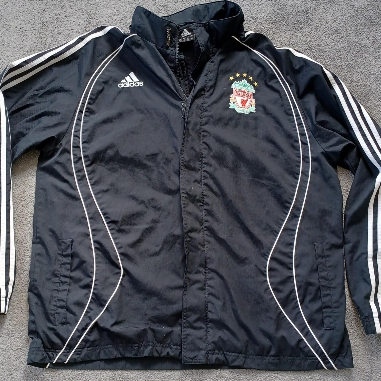 Liverpool FC Rain Jacket 2006 Size L 26" pit to pit,... - Depop