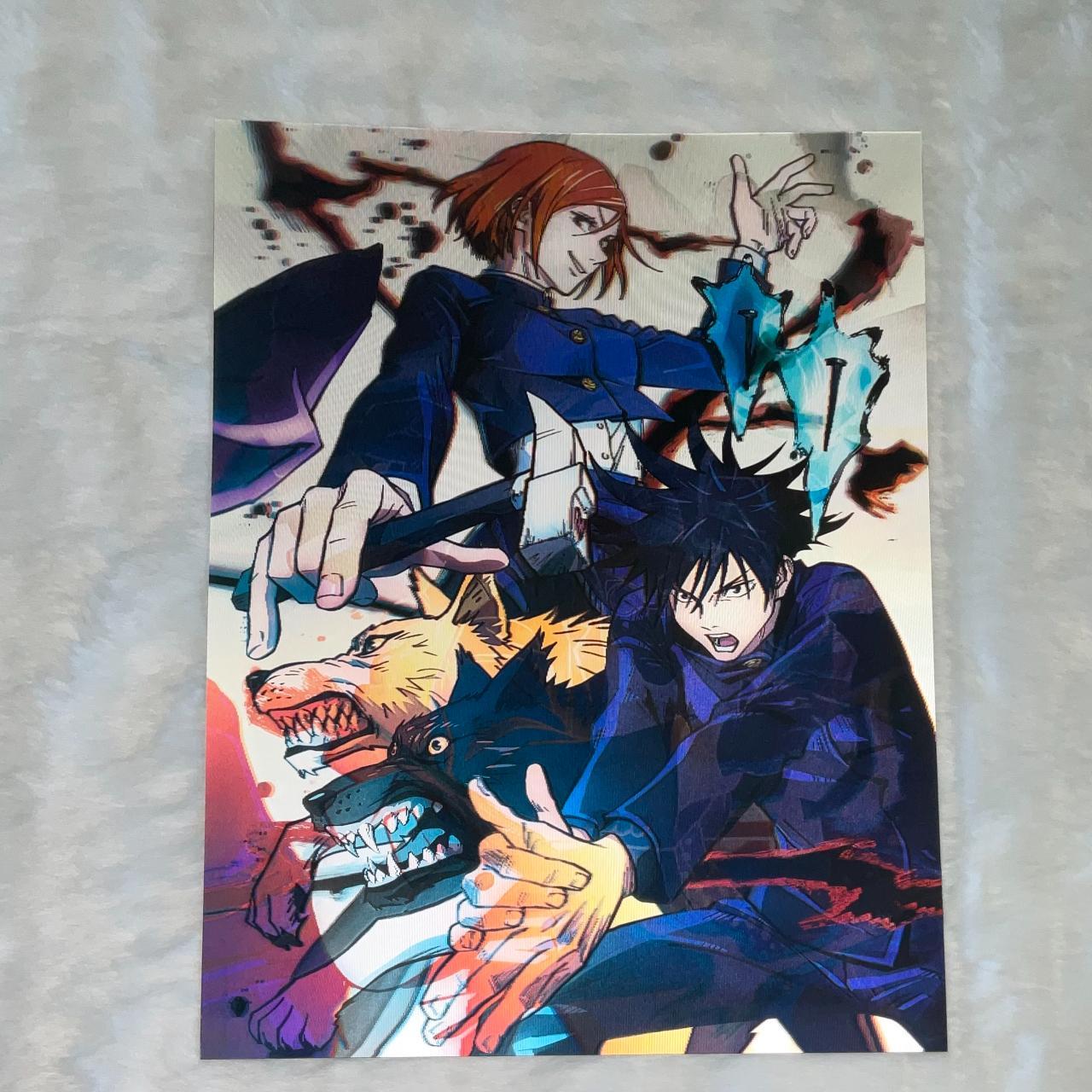 ⛓JJK 3D Print/Poster ⛓ 🖤 Has 3 motion pictures with... - Depop