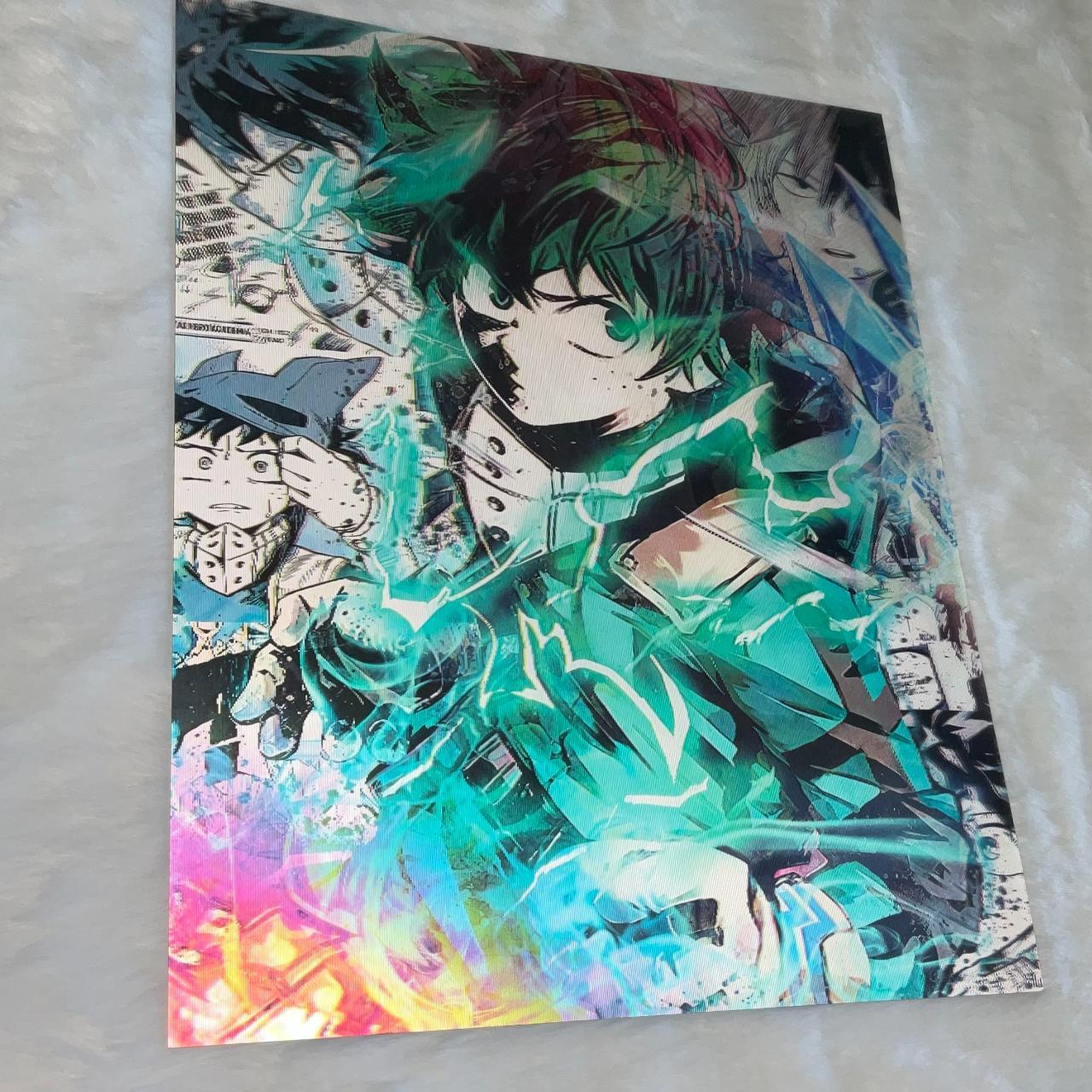 🔥 MHA 3D Print/Poster 🔥 🖤 Has 3 motion pictures... - Depop