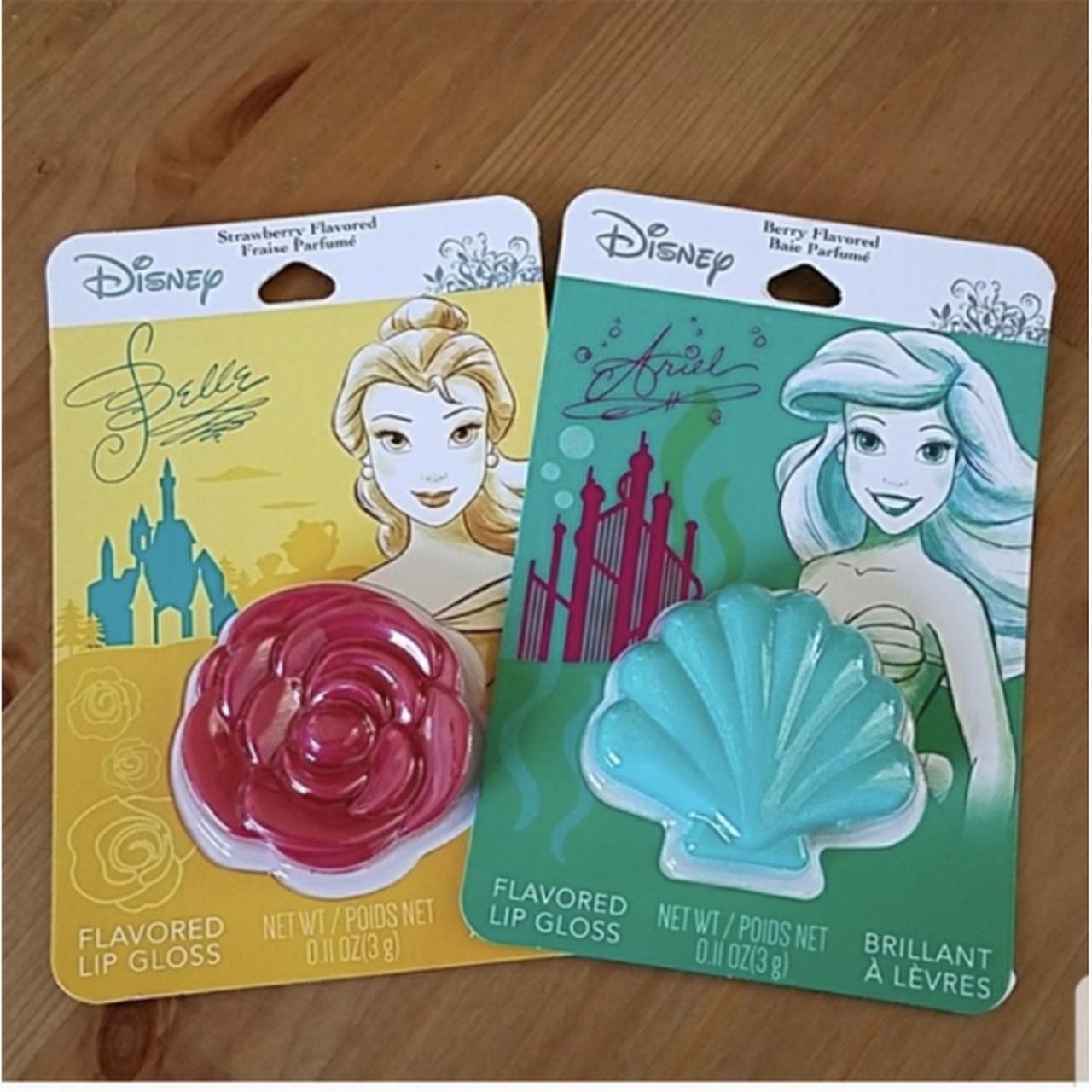 Disney Belle & Ariel Flavored Lip Gloss Set 👑 New... - Depop
