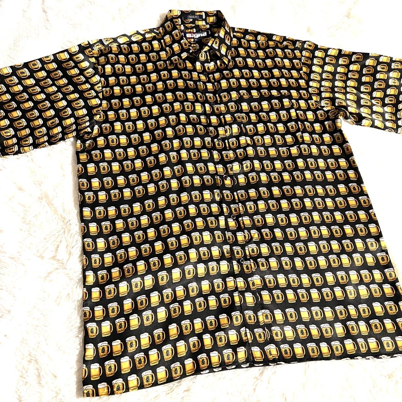 Bignd Collection Beer Mug Button Front Top Black/... - Depop