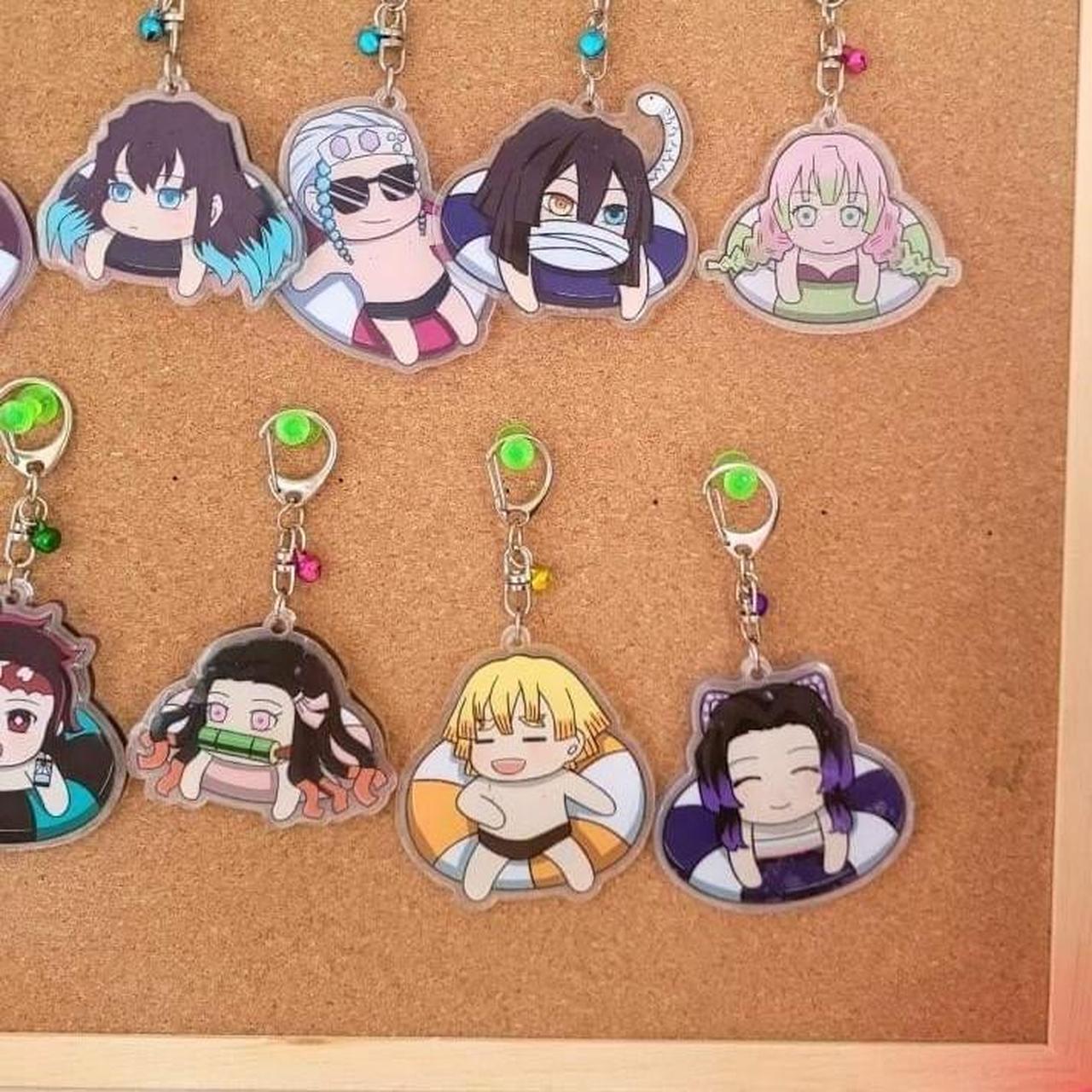 Demon Slayer Swimming Keychains Pm for availability... - Depop