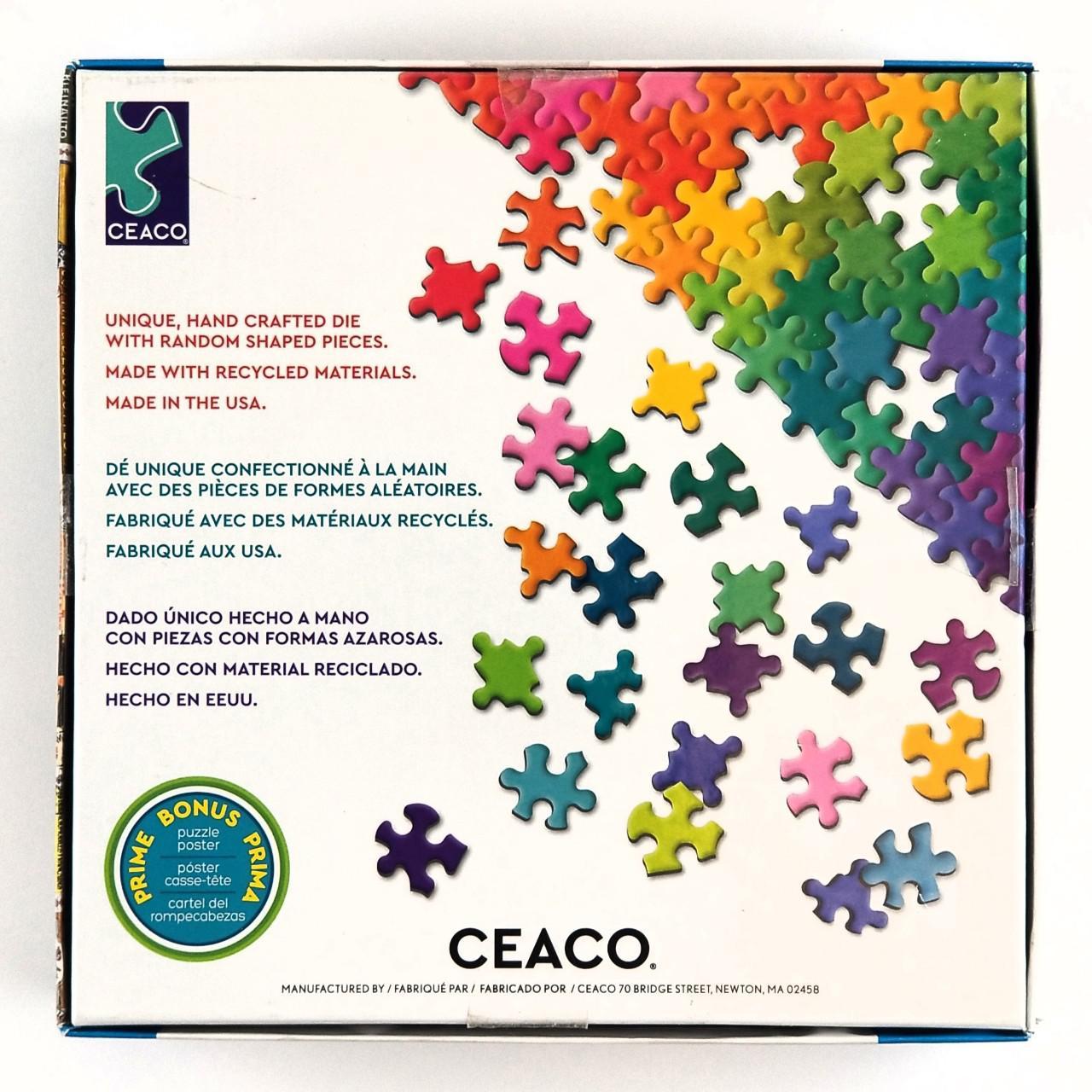 Car Stamps by Ceaco, 2020 1,000 Piece Puzzle Piece... - Depop