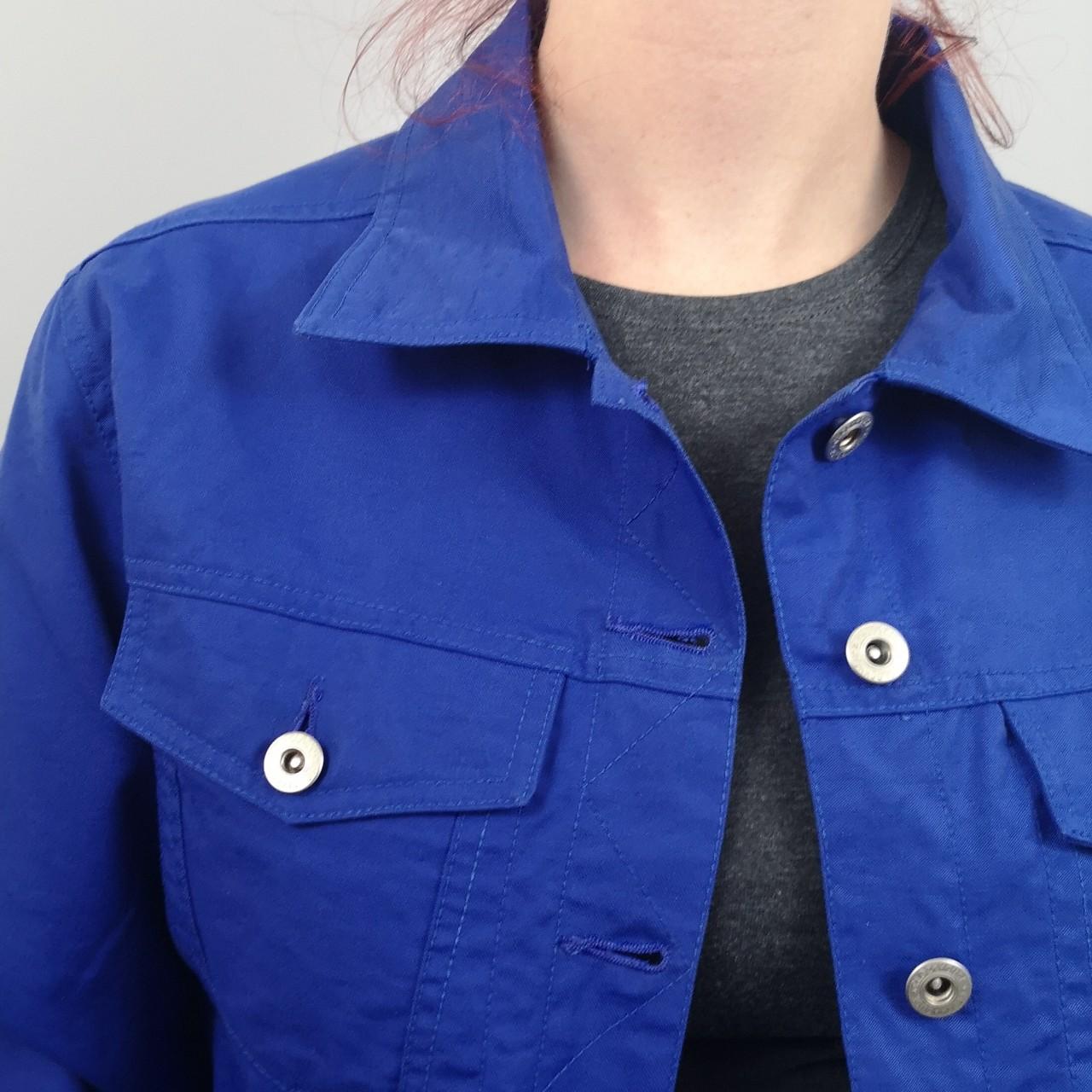 💙 Vintage 1980s Blue Clockhouse Jacket 💙 Material:... - Depop