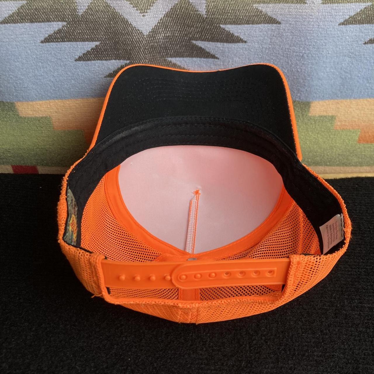 Bass Pro Shops Orange Snapback Trucker Hat Cap |... - Depop