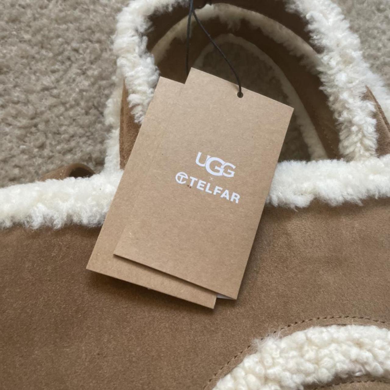 AUTHENTIC Telfar x Ugg Chestnut bag in size medium,... - Depop