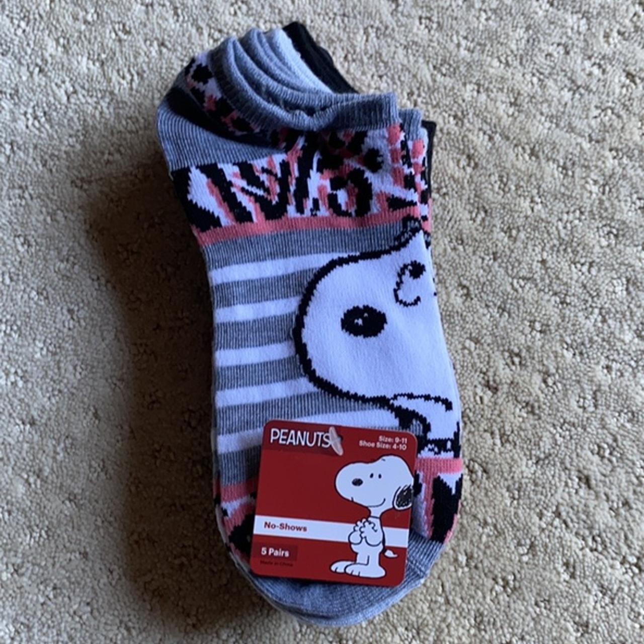 New snoopy Peanuts socks six pack Nice new set of... - Depop