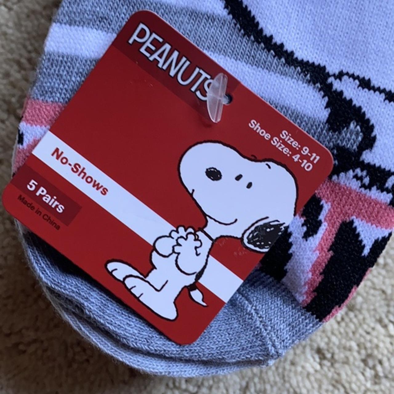 New snoopy Peanuts socks six pack Nice new set of... - Depop