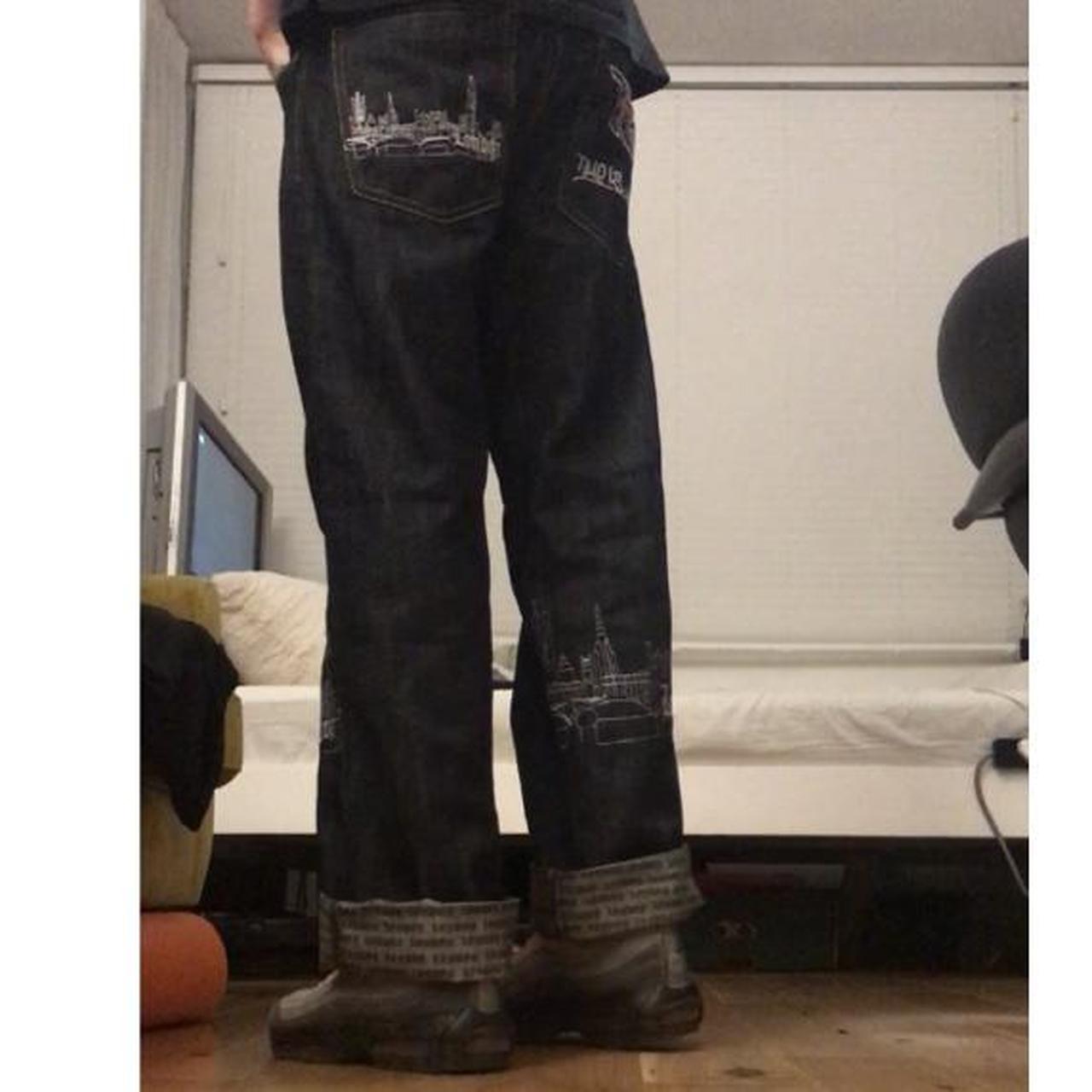 SOLD More pics for time is money jeans - Depop