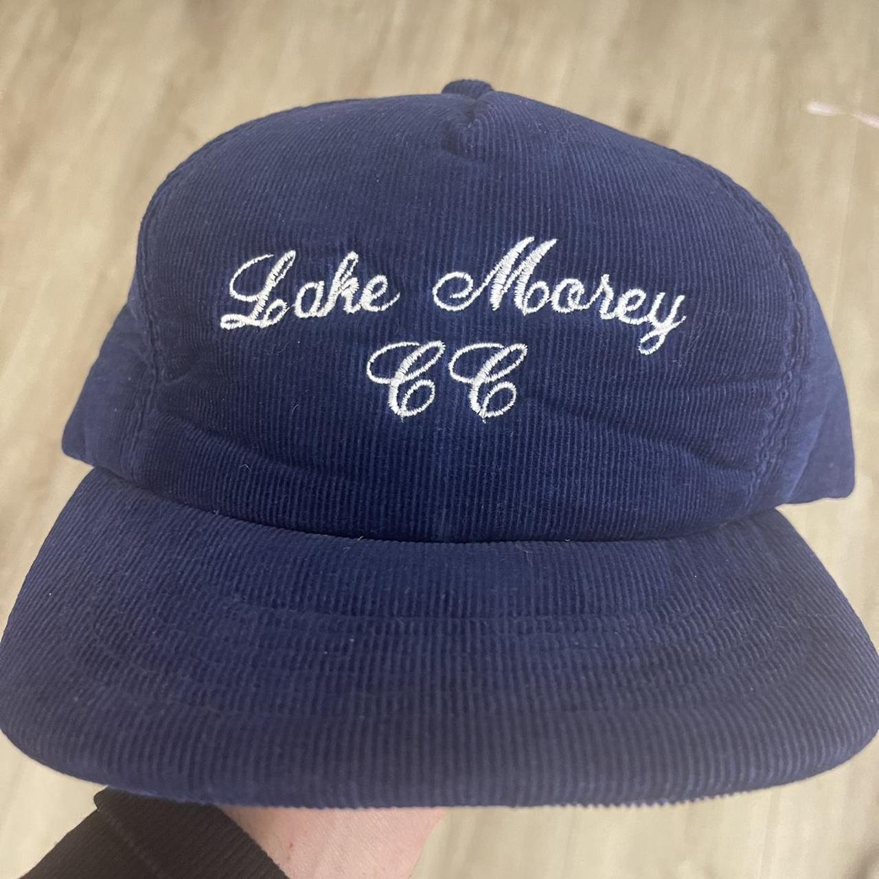 Rare Vintage Corduroy Hat Lake Moorey Country Club... - Depop