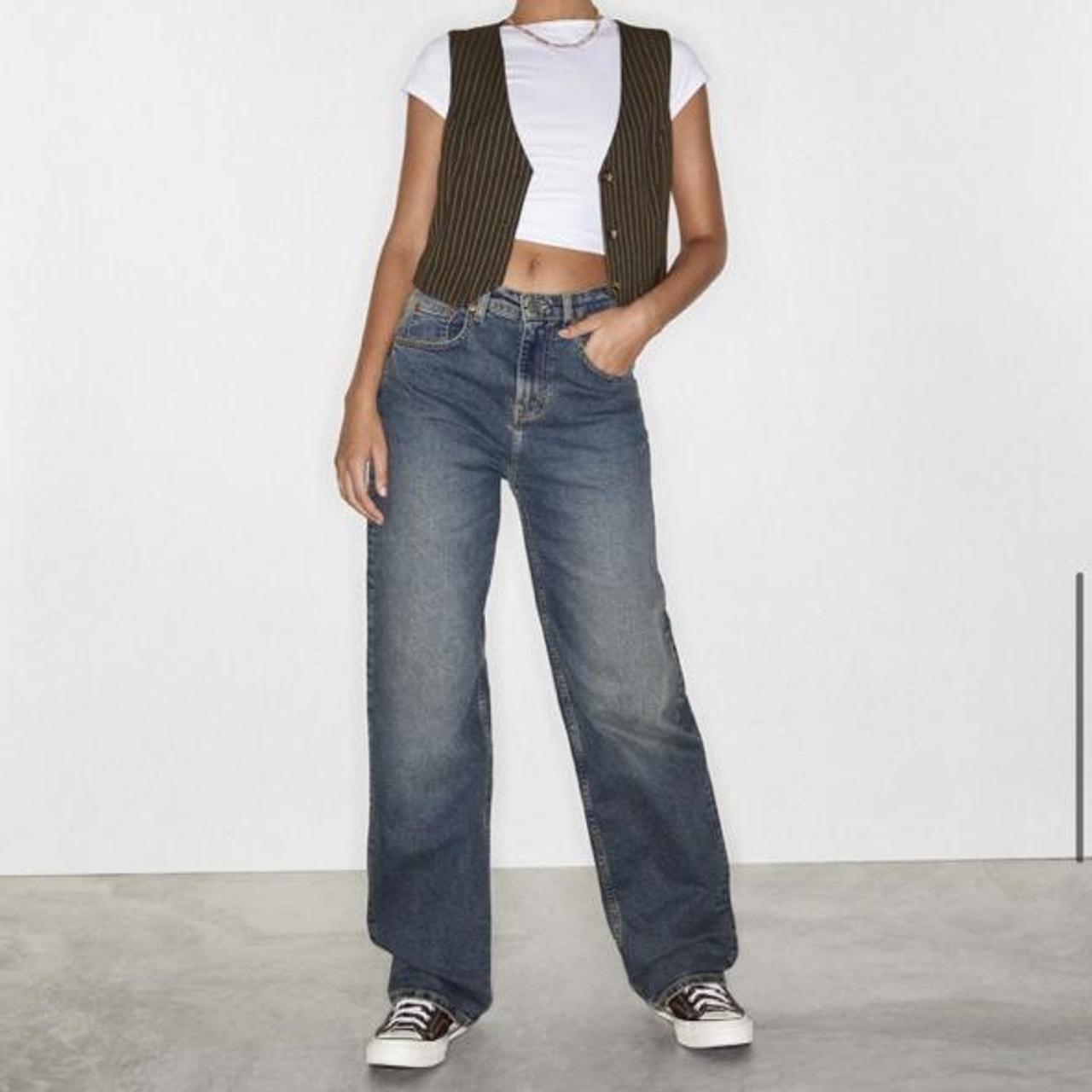 motel rocks parallel jeans in bryony twilight brown... - Depop