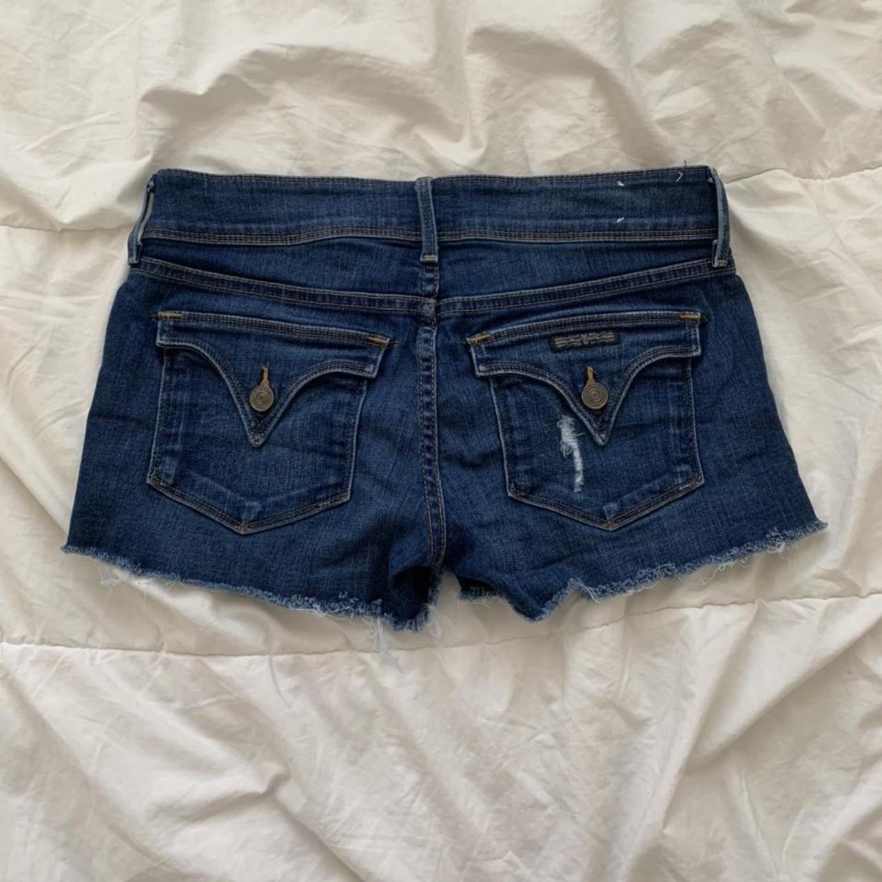 Hudson brand low rise jean shorts Perfect condition... - Depop