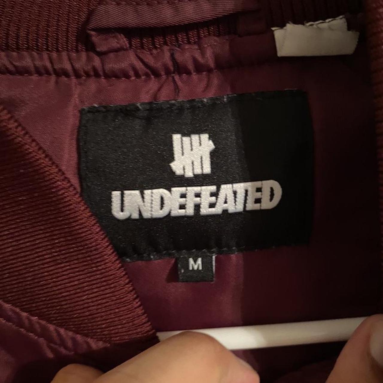 Undefeated Men's Burgundy Jacket | Depop