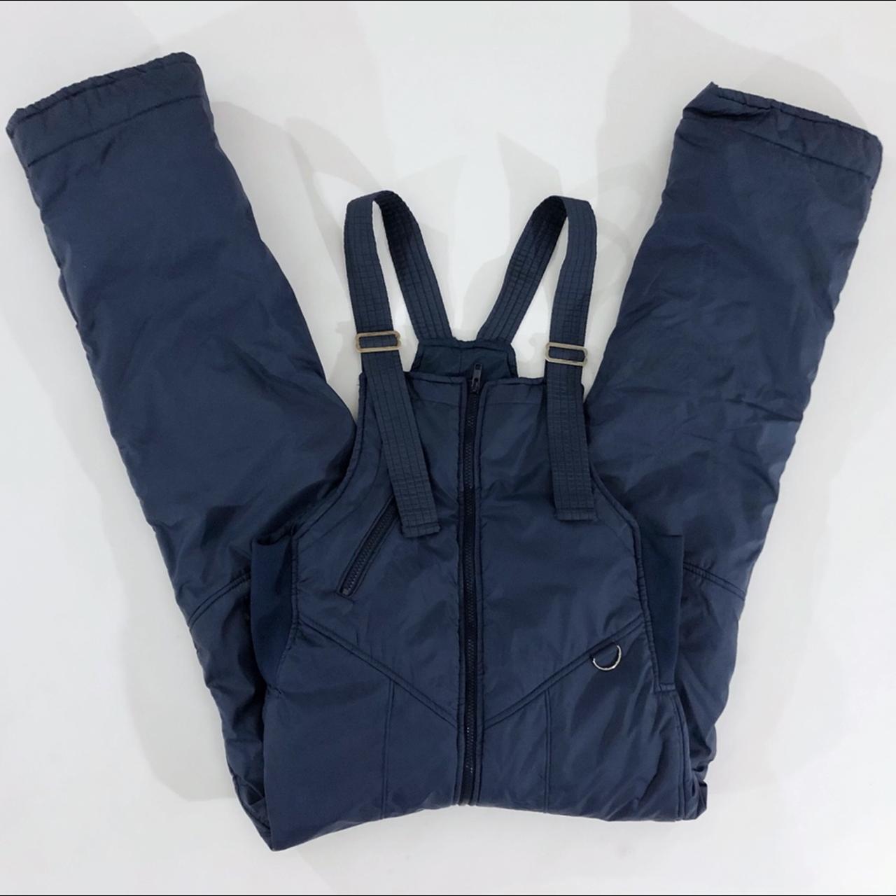 Vintage 1970s Sears Youth Boys Blue ski suit... - Depop
