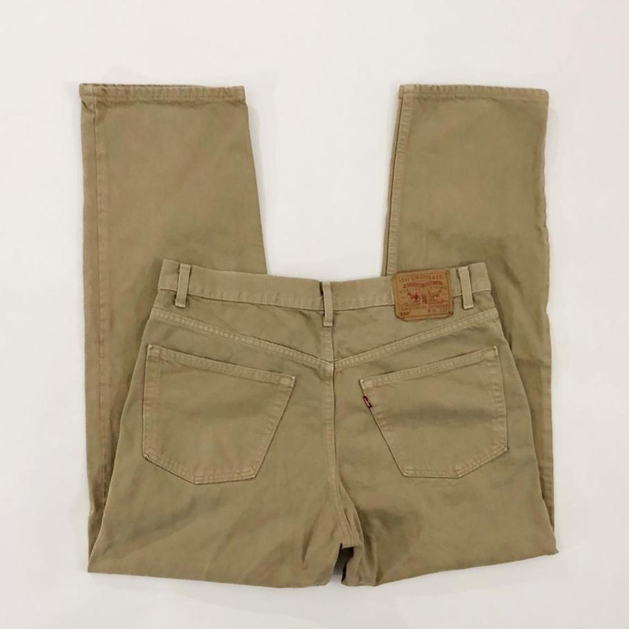 Levi's Women's Tan Jeans | Depop