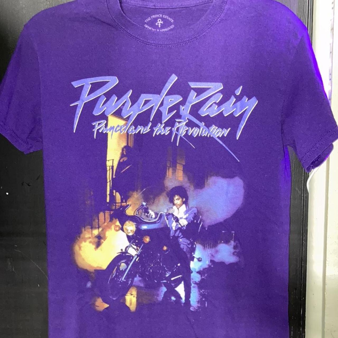 PRINCE PURPLE RAIN T-Shirt 💜 🚫 NO stains or rips... - Depop