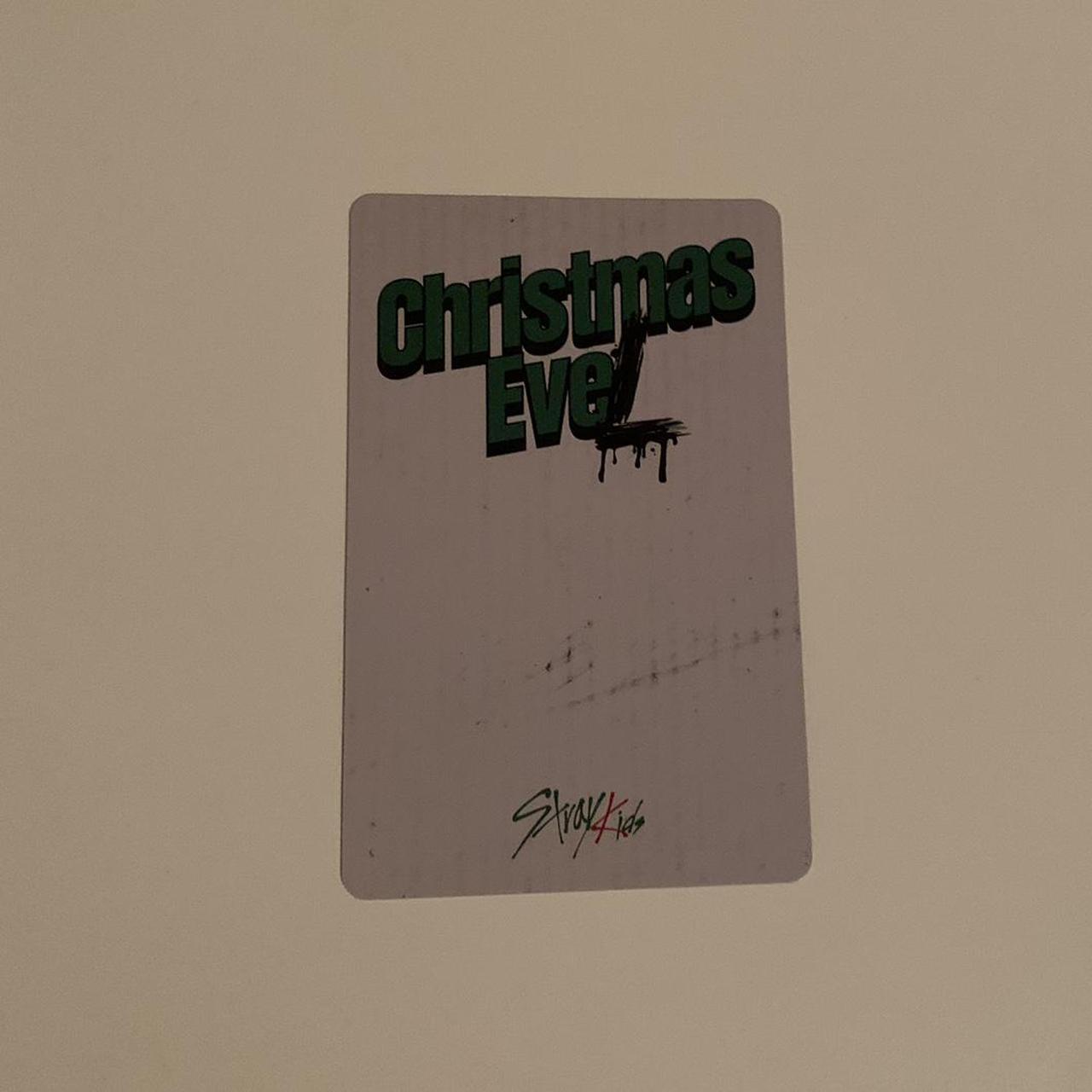 stray kids lee know ‘christmas evel’ pob photo card... - Depop