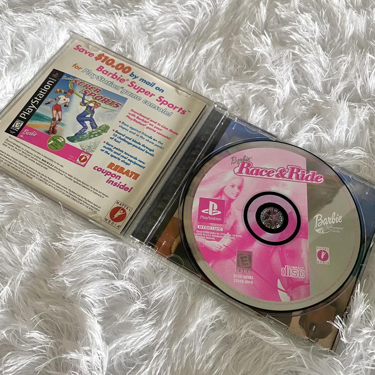 barbie race and ride playstation game 💖 everything... - Depop