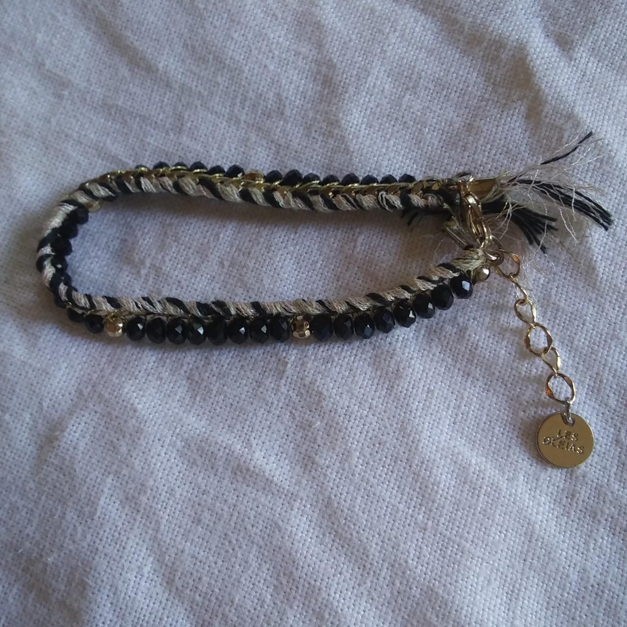 Super cute braided and beaded golden chain les cleis... - Depop