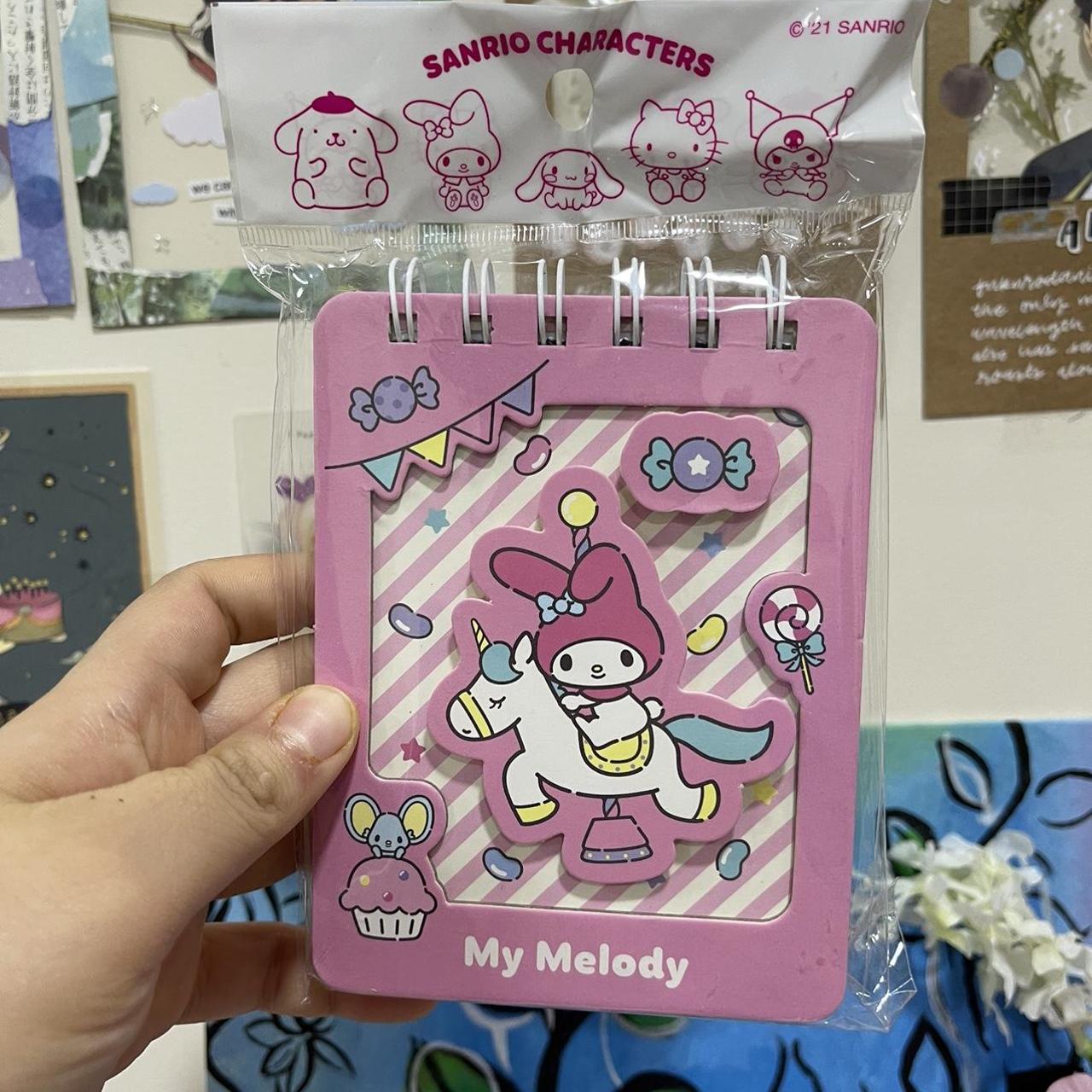 Sanrio My Melody Notepad 🎀 -new and never used -in... - Depop