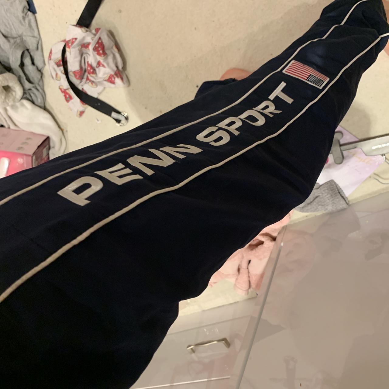 pengest penn sport trousers navy blue would fit 4 6... - Depop