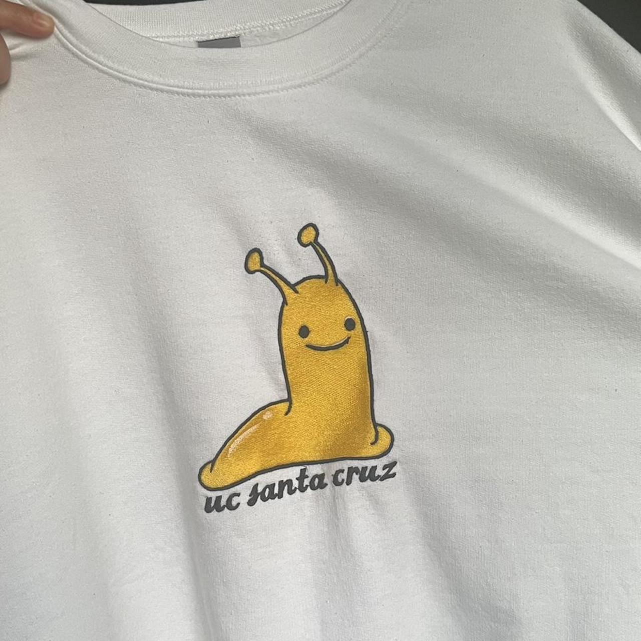 UC Santa Cruz Banana Slug Crewneck Sweatshirt - I... - Depop