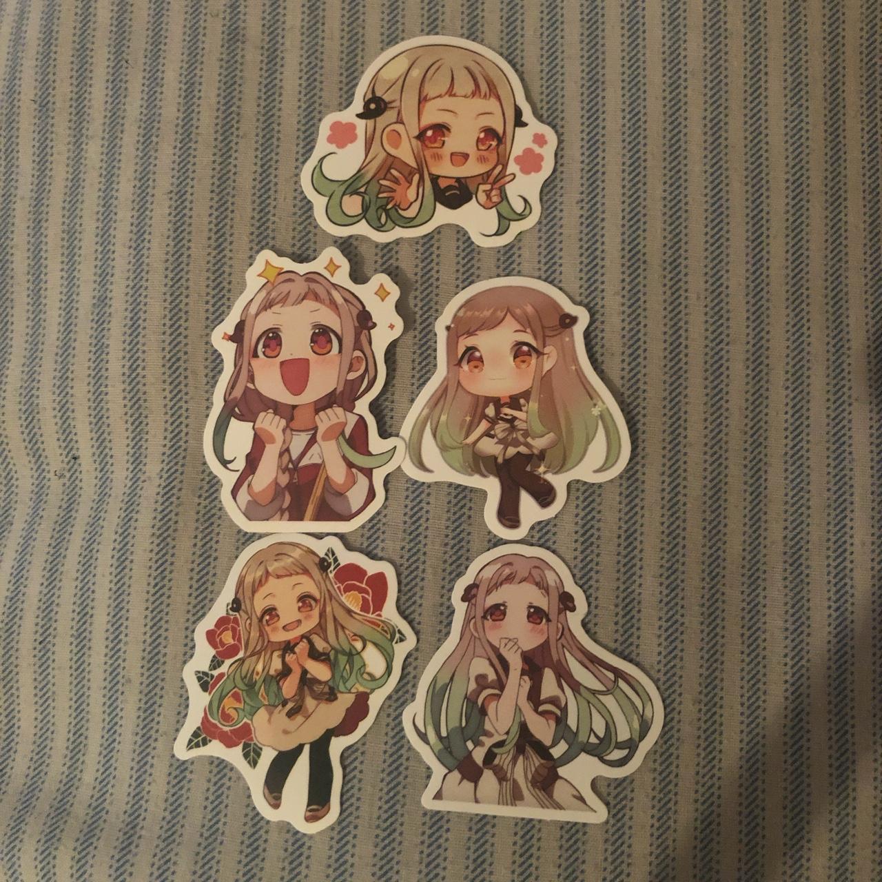 Toilet bound hanako kun yashiro nene stickers $1.50... - Depop