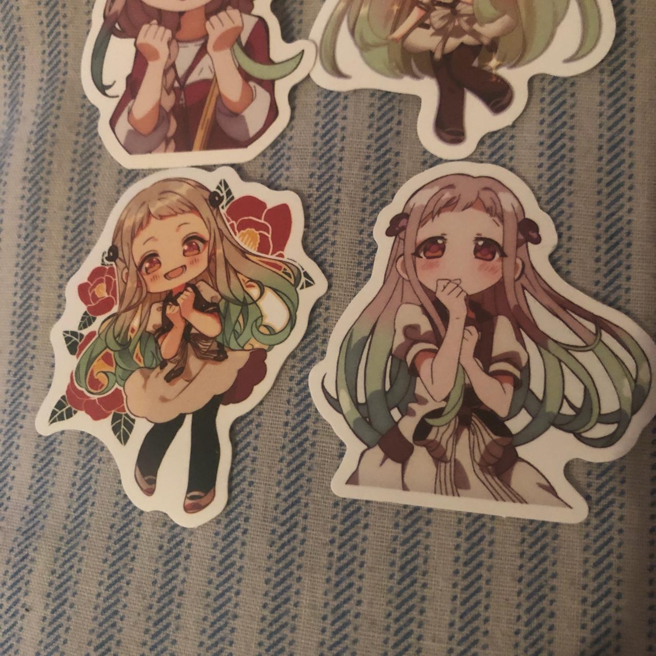 Toilet bound hanako kun yashiro nene stickers $1.50... - Depop