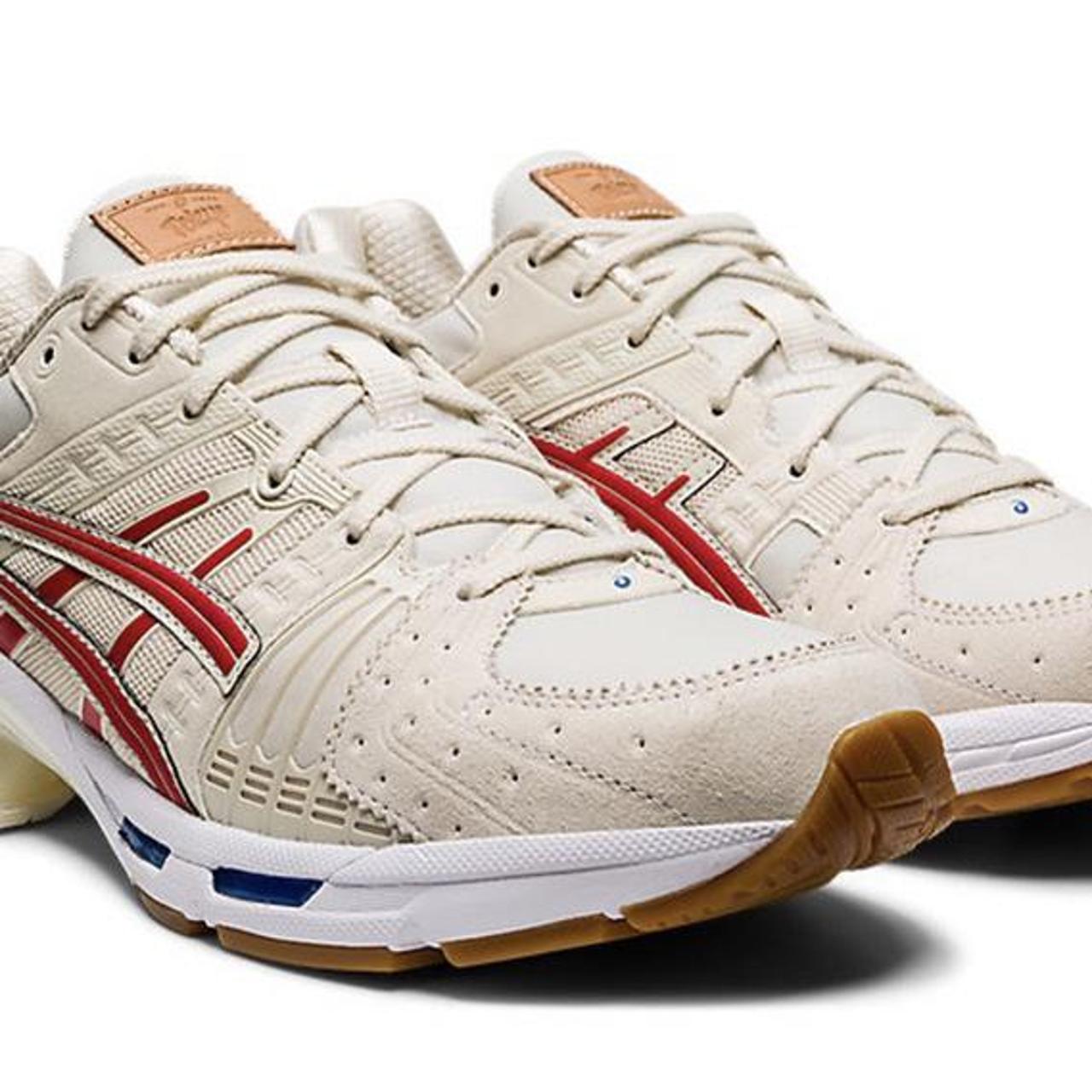 Asics Gel-Kinsei OG Retro Tokyo - Birch/Classic Red... - Depop