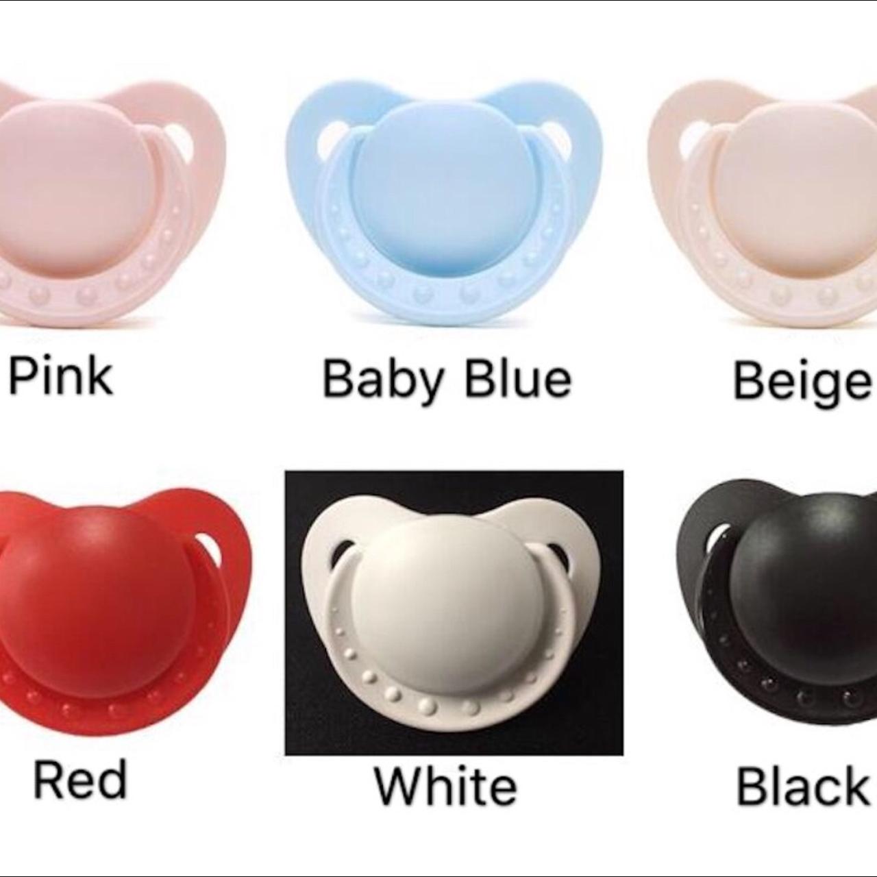 Adult size Pacifier with Lamb plush toy ABDL DDLG... - Depop