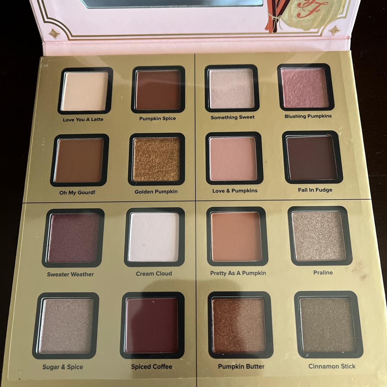 Too Faced Pumpkin Spice palette, never touched!... - Depop