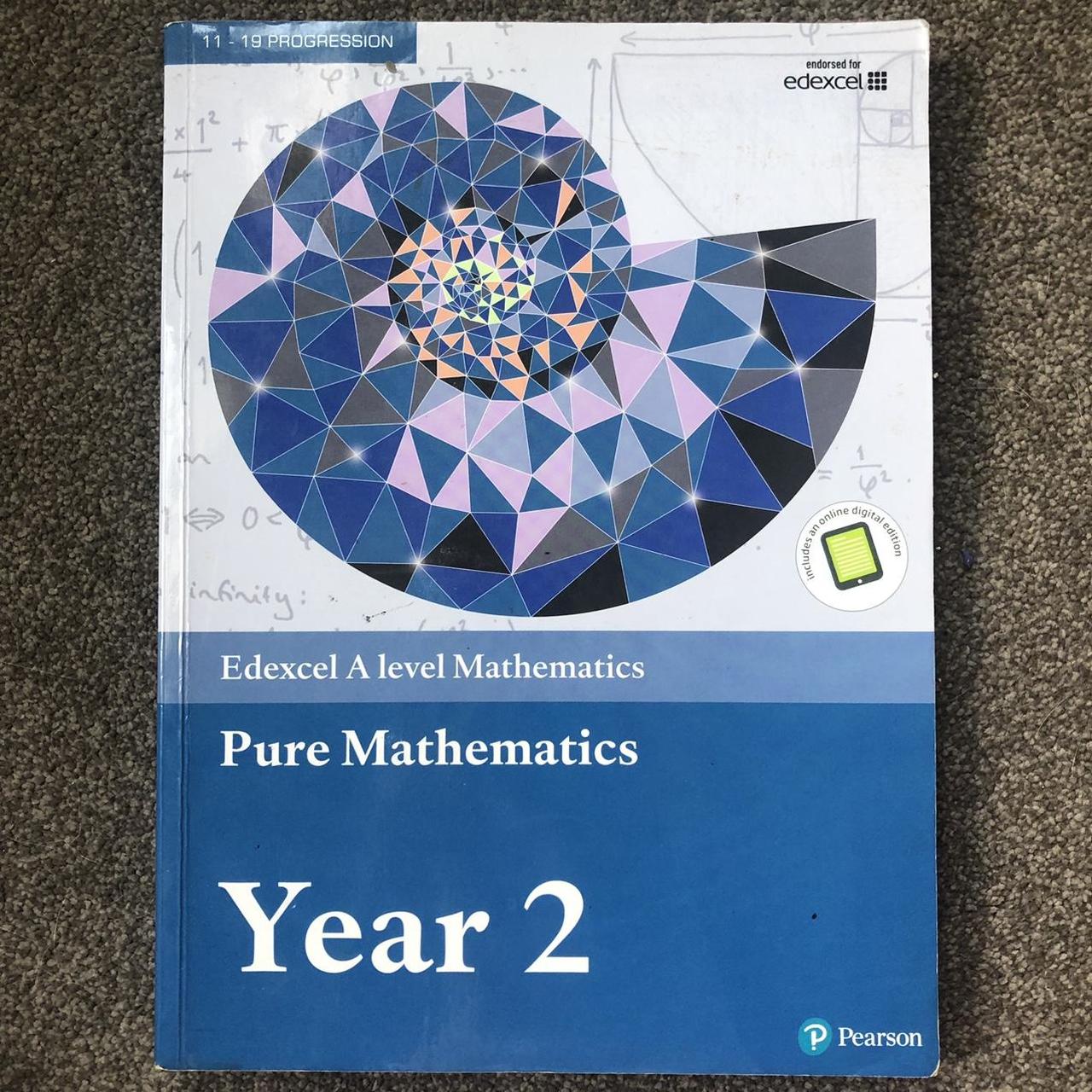 Pearson Edexcel A level Mathematics Pure Mathematics... - Depop