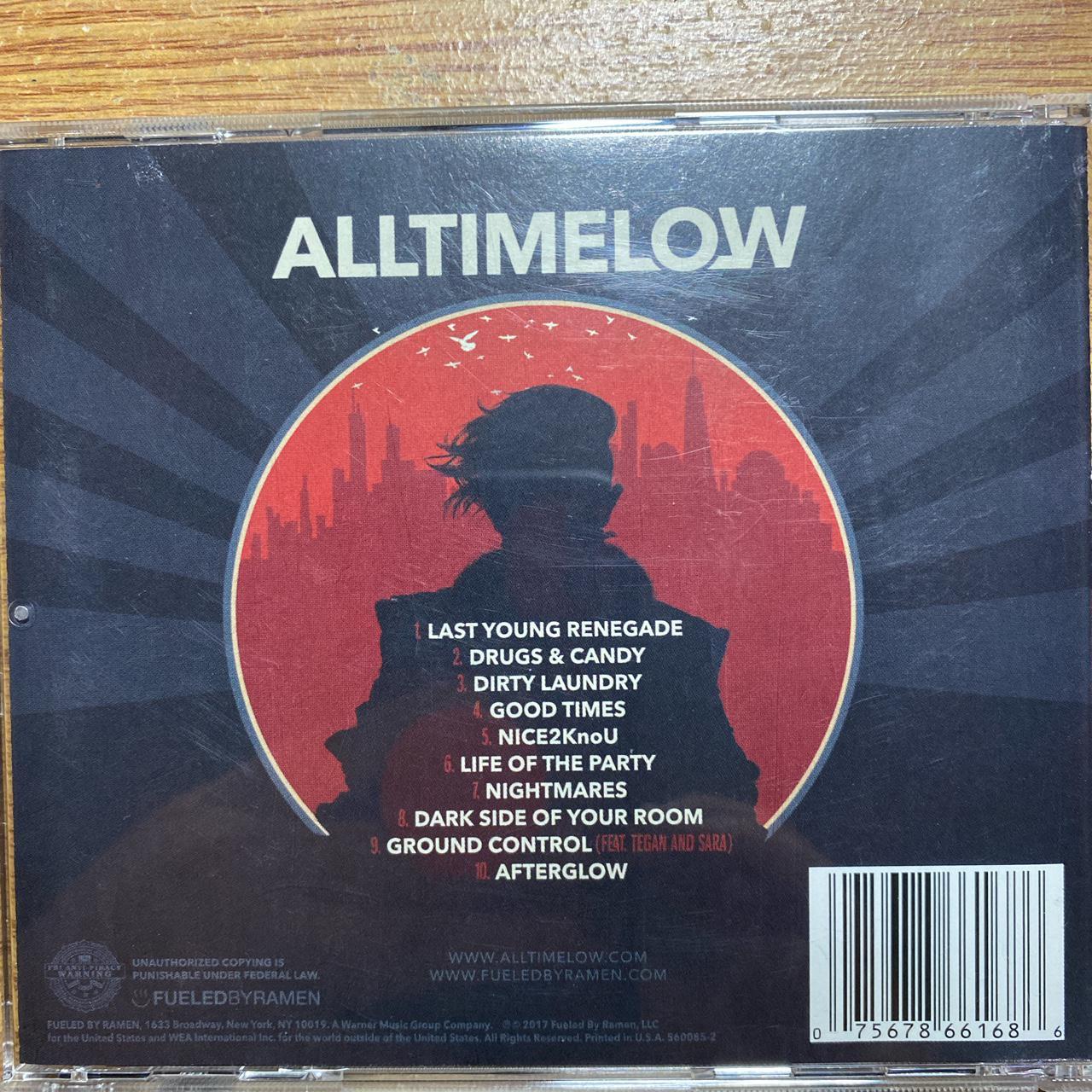 All Time Low - Last Young Renegade (2017) CD 💿... - Depop